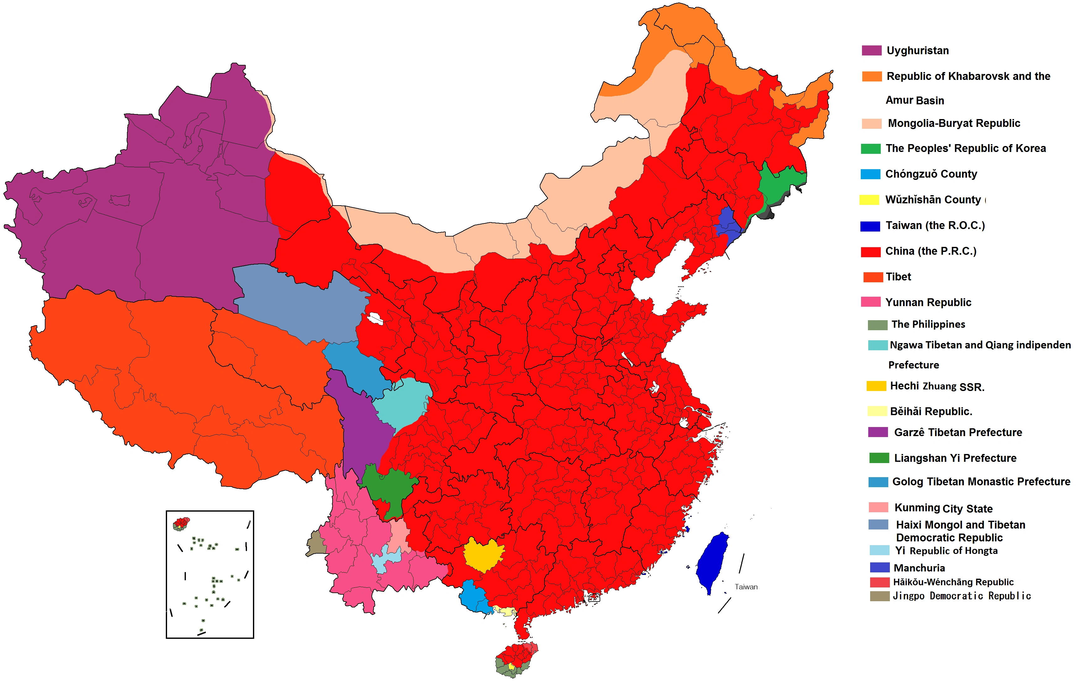 Mongolia Natural Resources Map