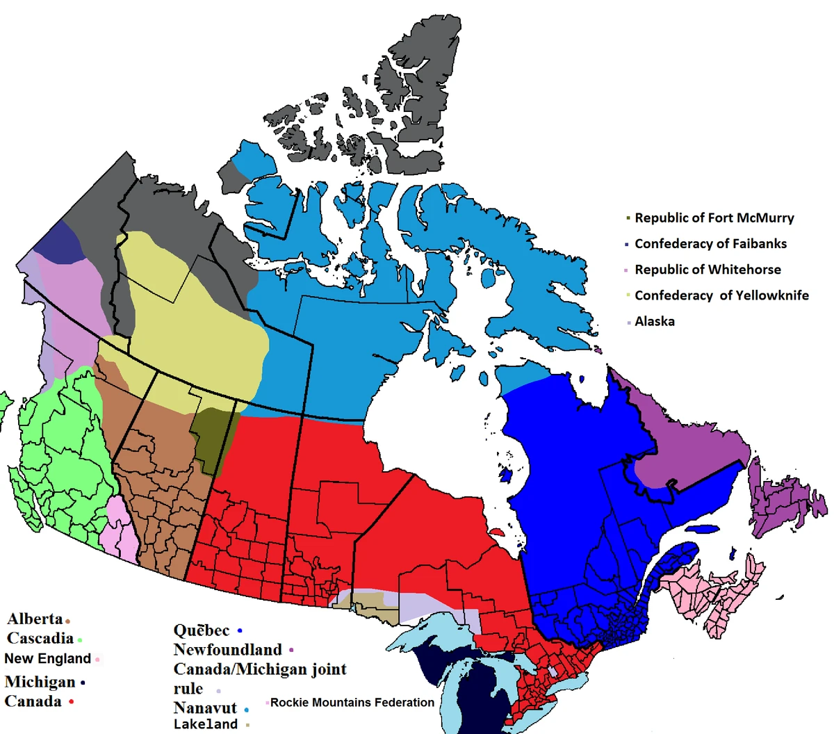 WP targets in Canada (1962: The Apocalypse) | Implausable Alternate ...