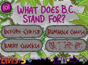 Question 101 (The Impossible Quiz Book) | The Impossible Quiz Wiki | Fandom