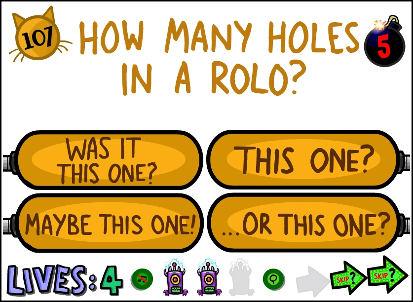 Question 107 (The Impossible Quiz 2) | The Impossible Quiz Wiki | Fandom