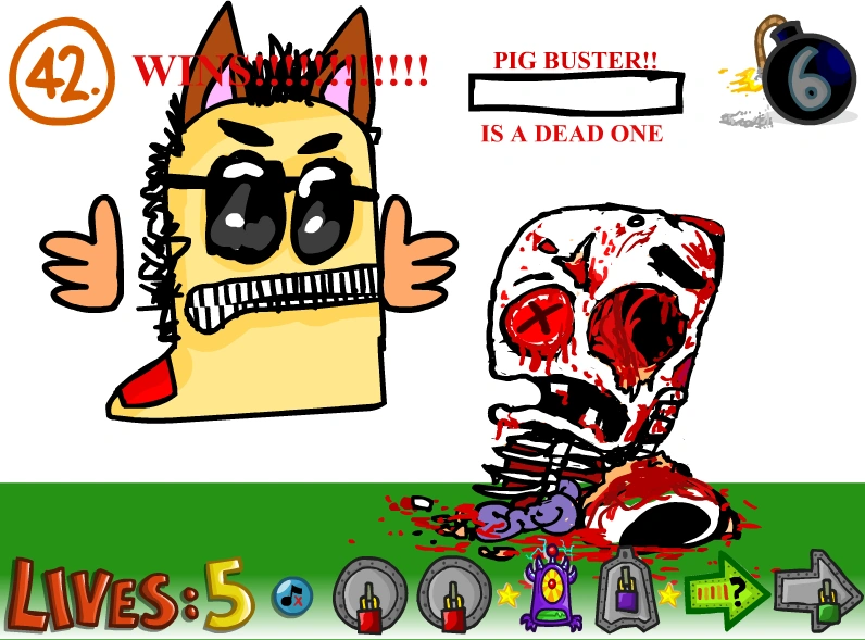 Impossible Quiz Level 42 Solution