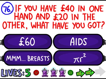 Question 76 (The Impossible Quiz 2) | The Impossible Quiz Wiki | Fandom