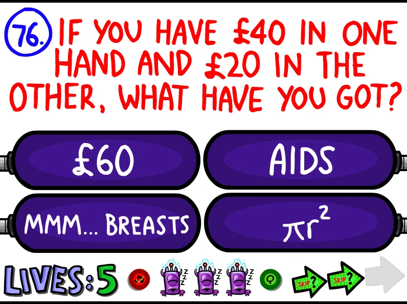 Question 76 (The Impossible Quiz 2) | The Impossible Quiz Wiki | Fandom