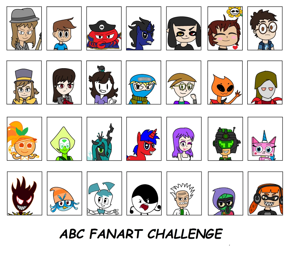 User blog:PeaVZ108/ABC Fanart Challenge! | In a Locked Room Wiki | Fandom