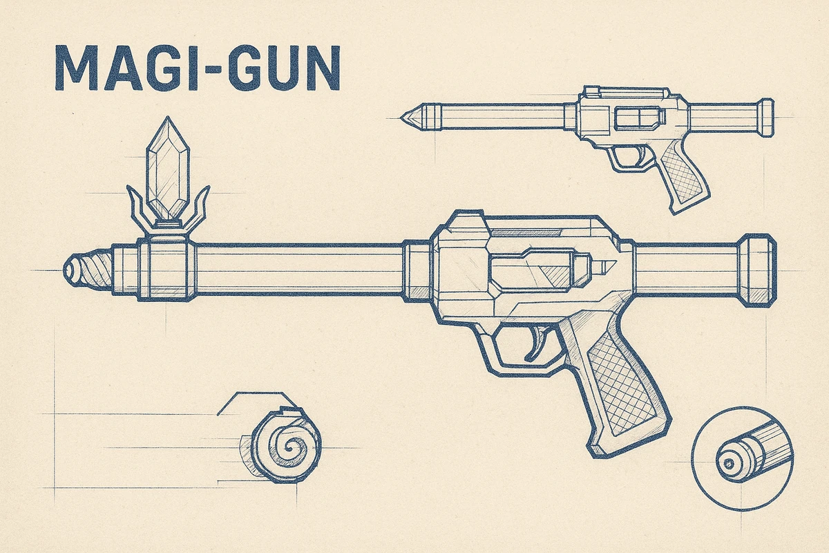 Magi-gun | In His Shadow Wiki | Fandom
