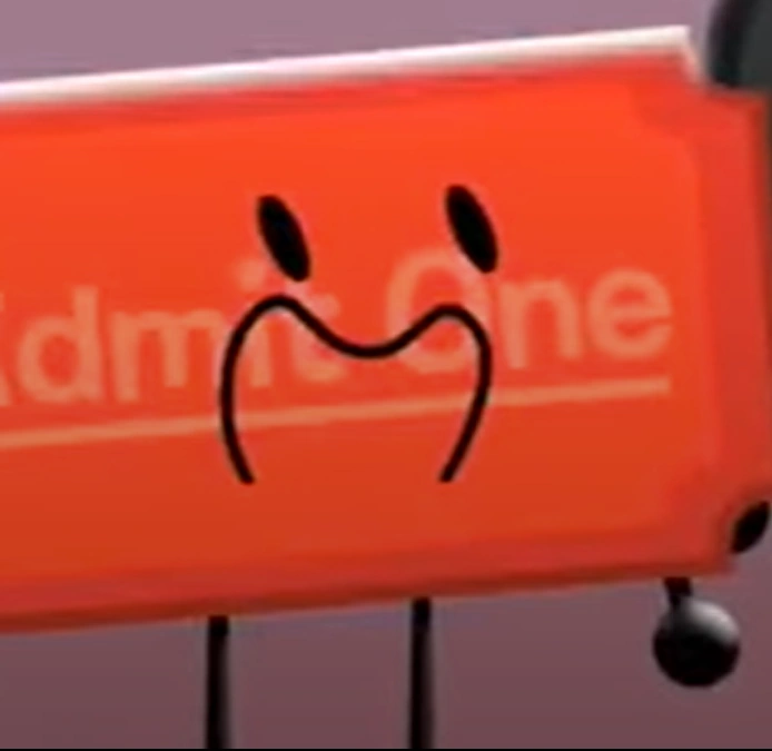 Ticket | Inanimate Objects Remastered Wiki | Fandom