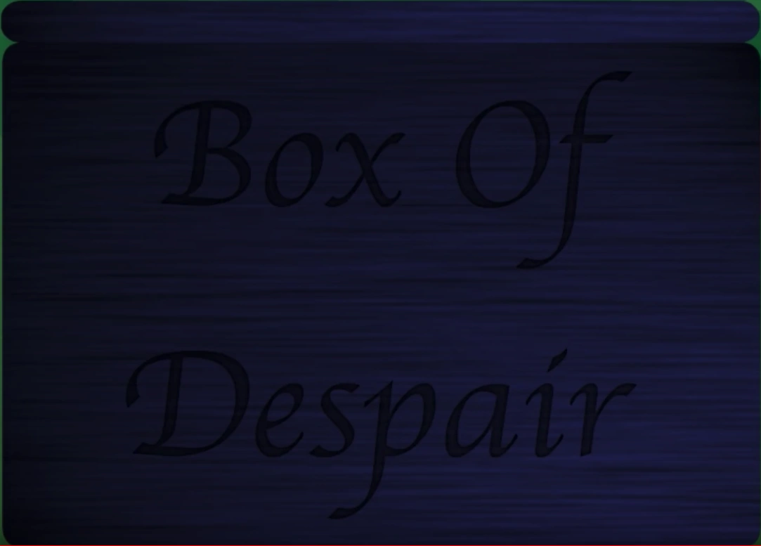 Box of Despair | Inanimate Fight-Out Wiki | Fandom