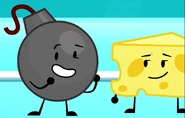 Bomb and Cheesy | Inanimate Insanity Wiki | Fandom