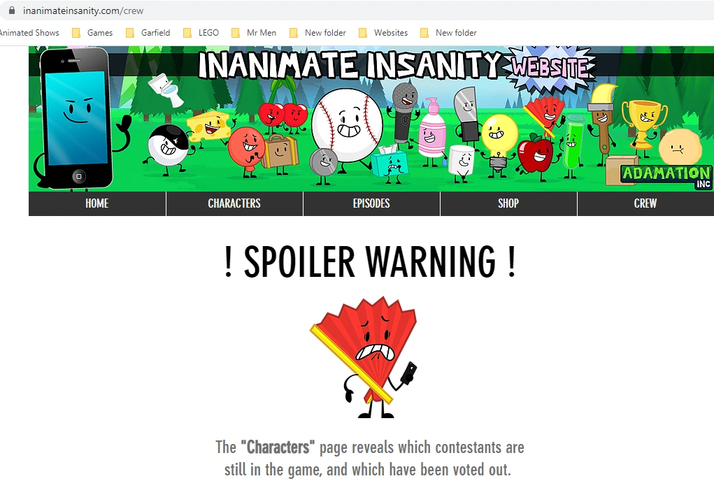 User blog:Spongefan15/O o | Inanimate Insanity Wiki | Fandom