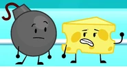 Bomb and Cheesy | Inanimate Insanity Wiki | Fandom