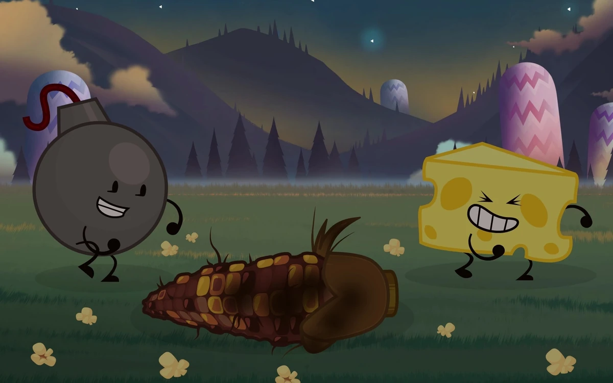 Bomb and Cheesy | Inanimate Insanity Wiki | Fandom