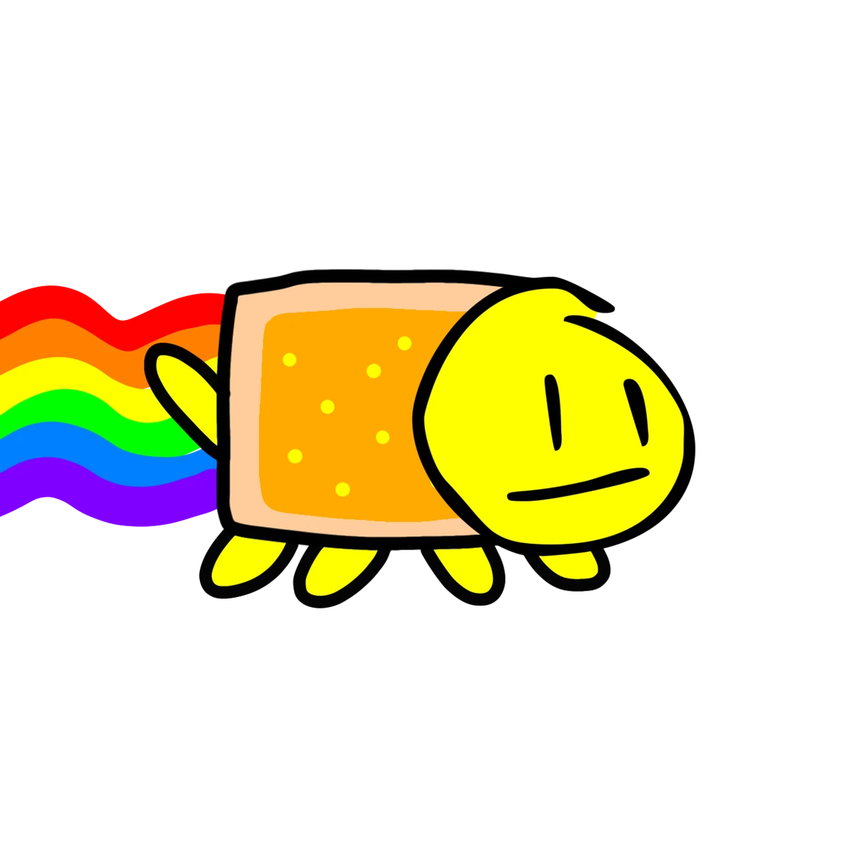 User blog:Itskilltocaali2003lol/Nyan Yellow Stick Man | Inanimate ...