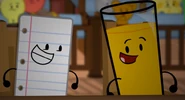 OJ and Paper | Inanimate Insanity Wiki | Fandom