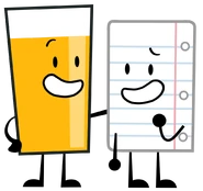 OJ and Paper | Inanimate Insanity Wiki | Fandom