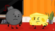 Bomb and Cheesy | Inanimate Insanity Wiki | Fandom