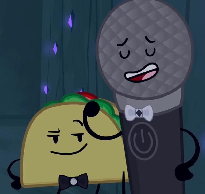 Microphone and Taco | Inanimate Insanity Wiki | Fandom Microphone and Taco | Inanimate Insanity Wiki | Fandom