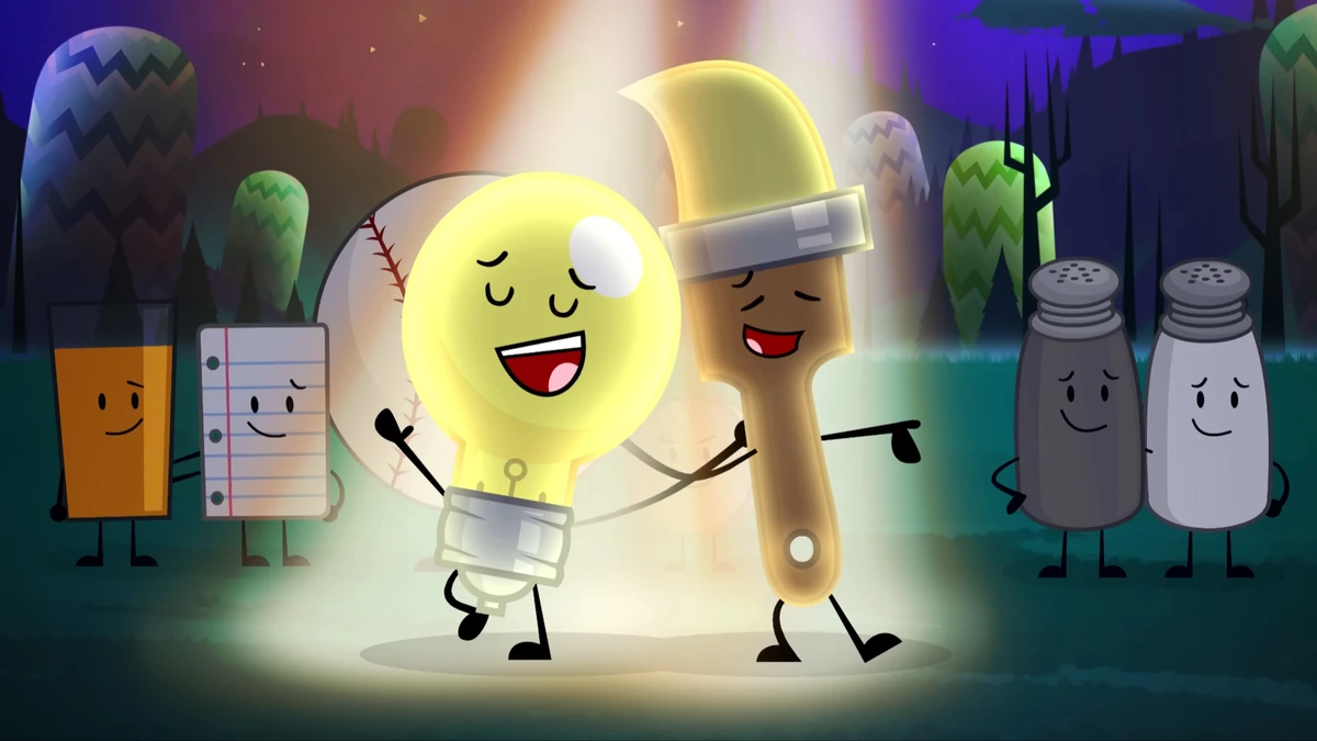 Paintbrush and Lightbulb | Inanimate Insanity Wiki | Fandom