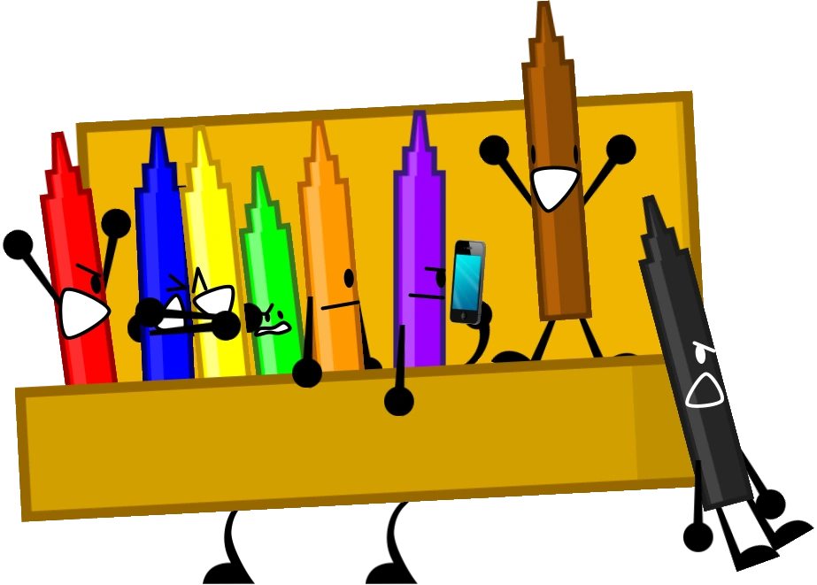 Pack Of Crayons (BFDI 14) | Inanimation Wiki | Fandom