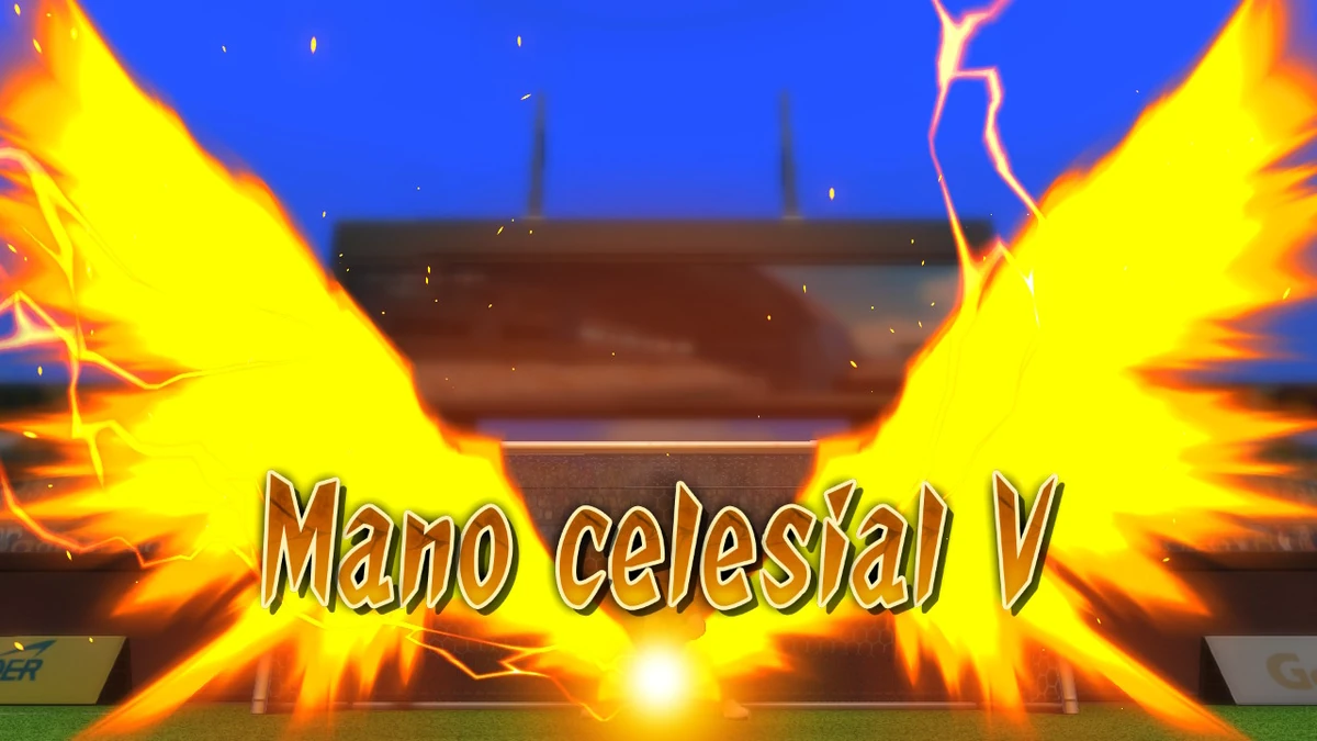 Mano celestial V | Wiki Inazuma Eleven: Heroes' Victory Road | Fandom