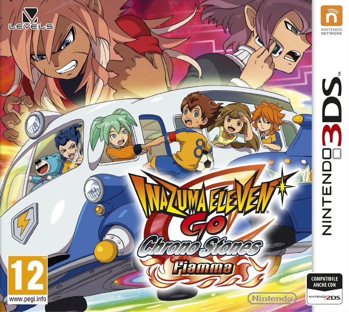 Inazuma Eleven Go Chrono Stone: Fiamma/Tuono (3DS) | INAZUMA ELEVEN ...