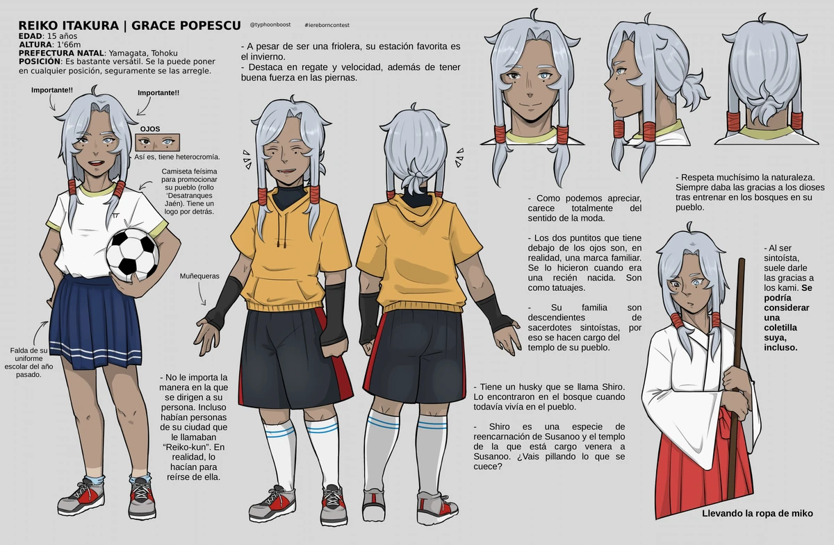 Reiko Itakura | Inazuma Eleven Reborn Wiki | Fandom