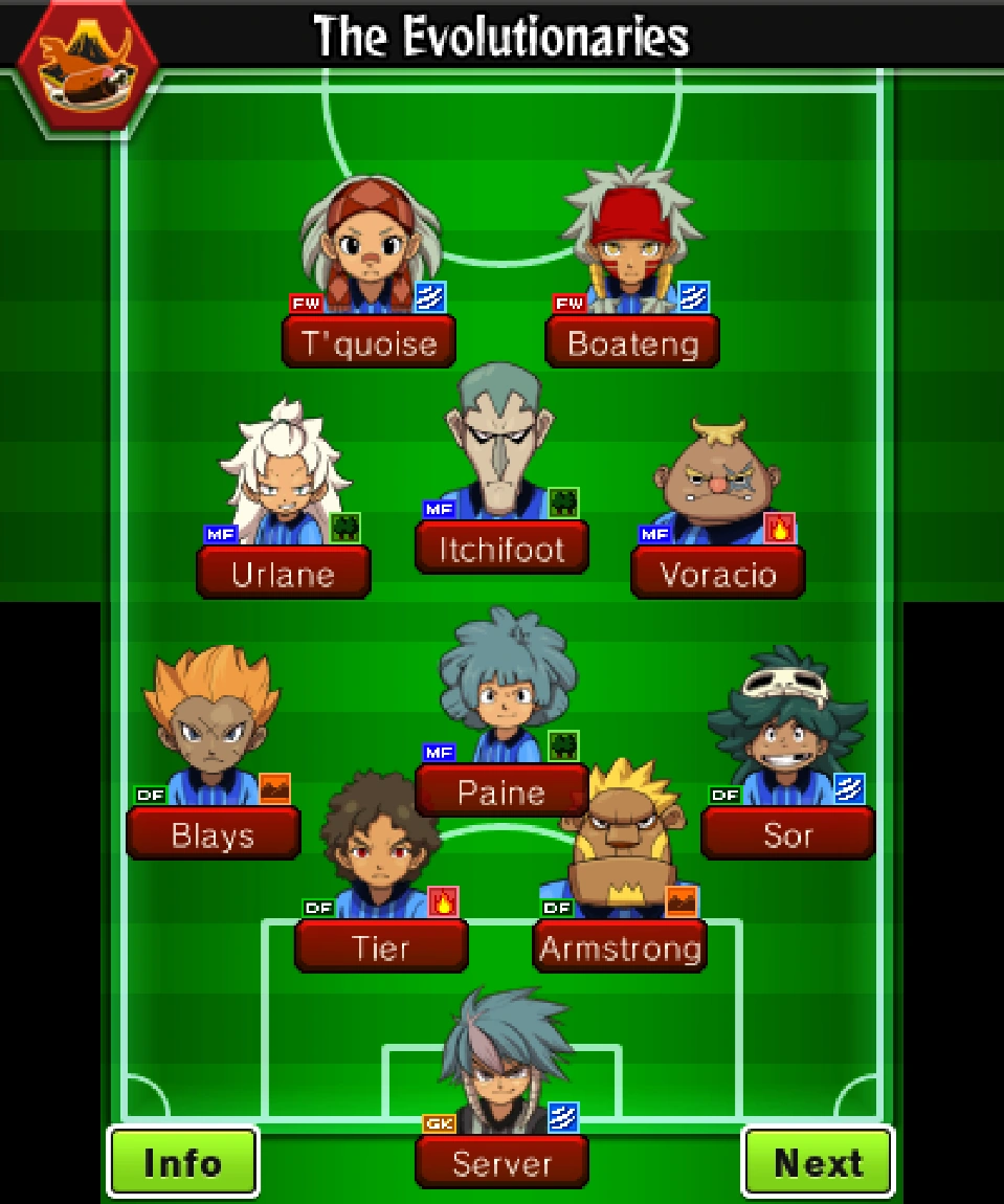 Evolutions | Inazuma Eleven Wiki | Fandom