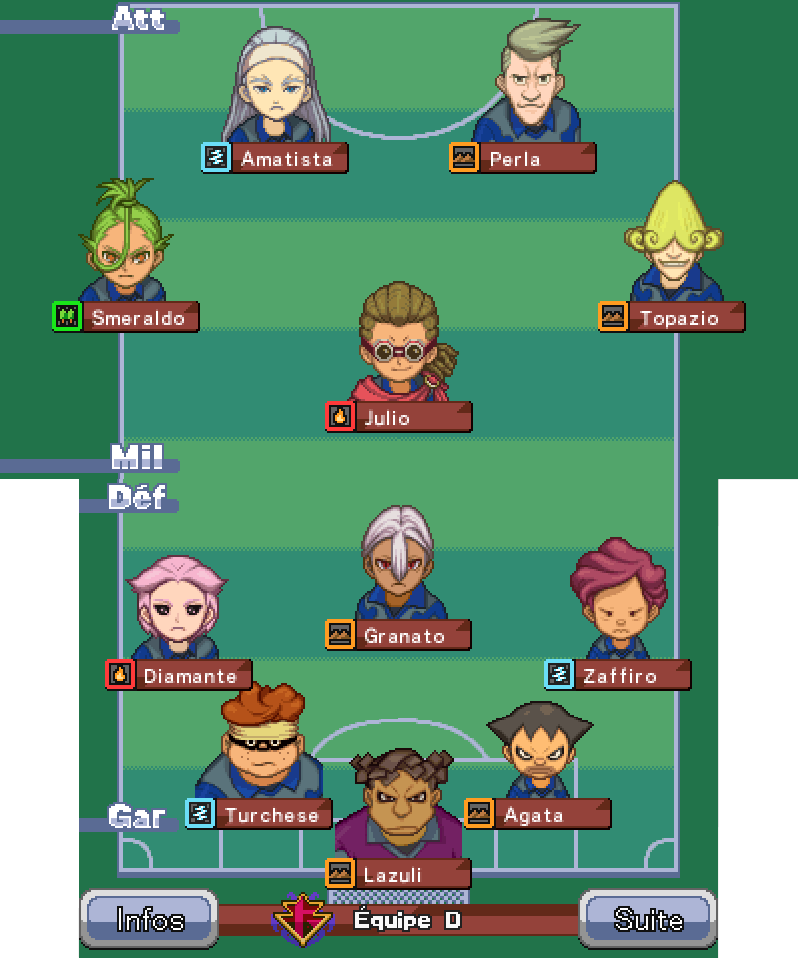 Formation : Ombre | Wiki Inazuma Eleven | Fandom