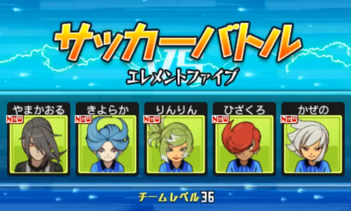 Cinq Éléments | Wiki Inazuma Eleven | Fandom