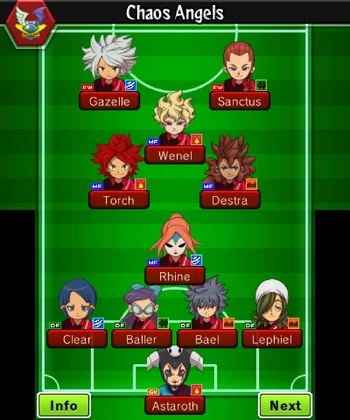 Chaos Angels | Inazuma Eleven Wiki | Fandom