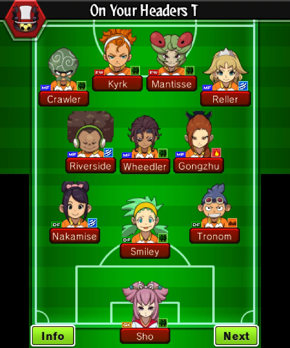 Headwears R | Inazuma Eleven Wiki | Fandom