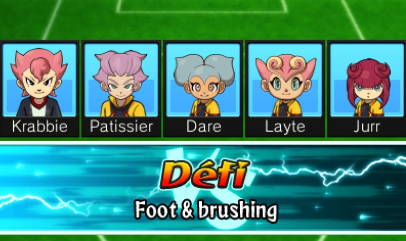 Foot & Brushing | Wiki Inazuma Eleven | Fandom