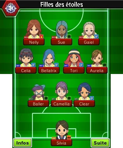 Filles des Étoiles | Wiki Inazuma Eleven | Fandom