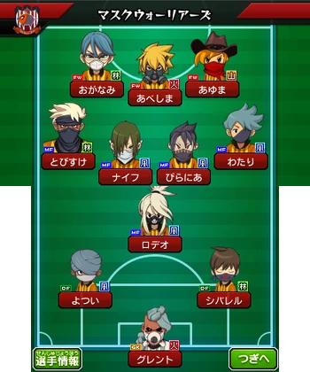 Mask Warriors | Inazuma Eleven Wiki | Fandom