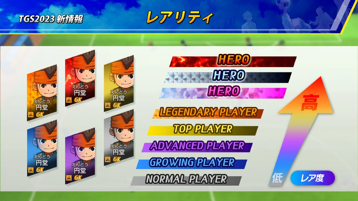 Rarity | Inazuma Eleven Wiki | Fandom