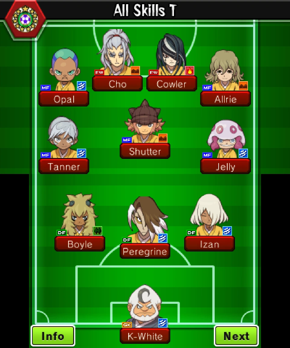 All Skills R | Inazuma Eleven Wiki | Fandom