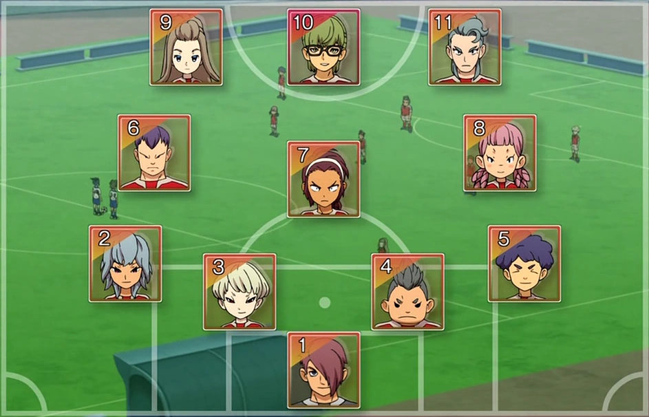 Formation : Bāningu Sōru | Wiki Inazuma Eleven | Fandom