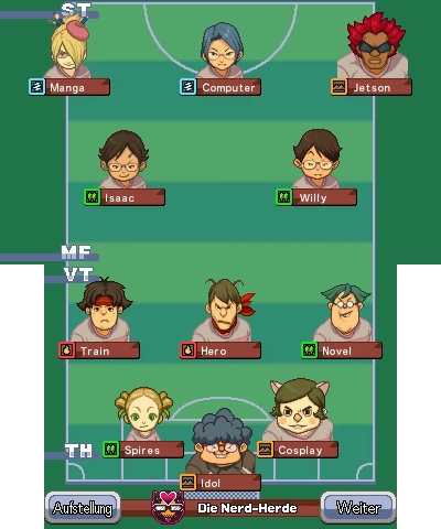 Die Nerd-Herde | Inazuma Eleven Wiki | Fandom