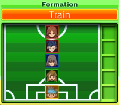 Formation : Train | Wiki Inazuma Eleven | Fandom