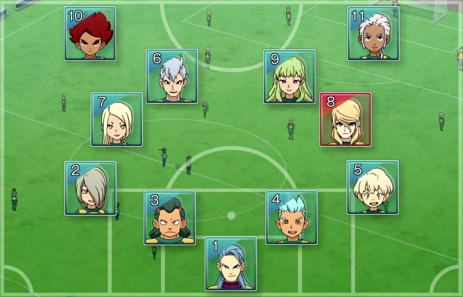 Formation : Ōshan Daibu | Wiki Inazuma Eleven | Fandom