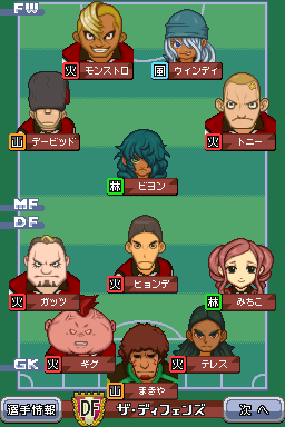 The Defense | Inazuma Eleven Wiki | Fandom