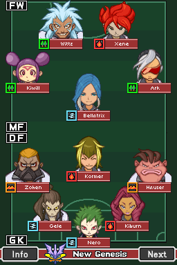 NEW Genesis | Inazuma Eleven Wiki | Fandom