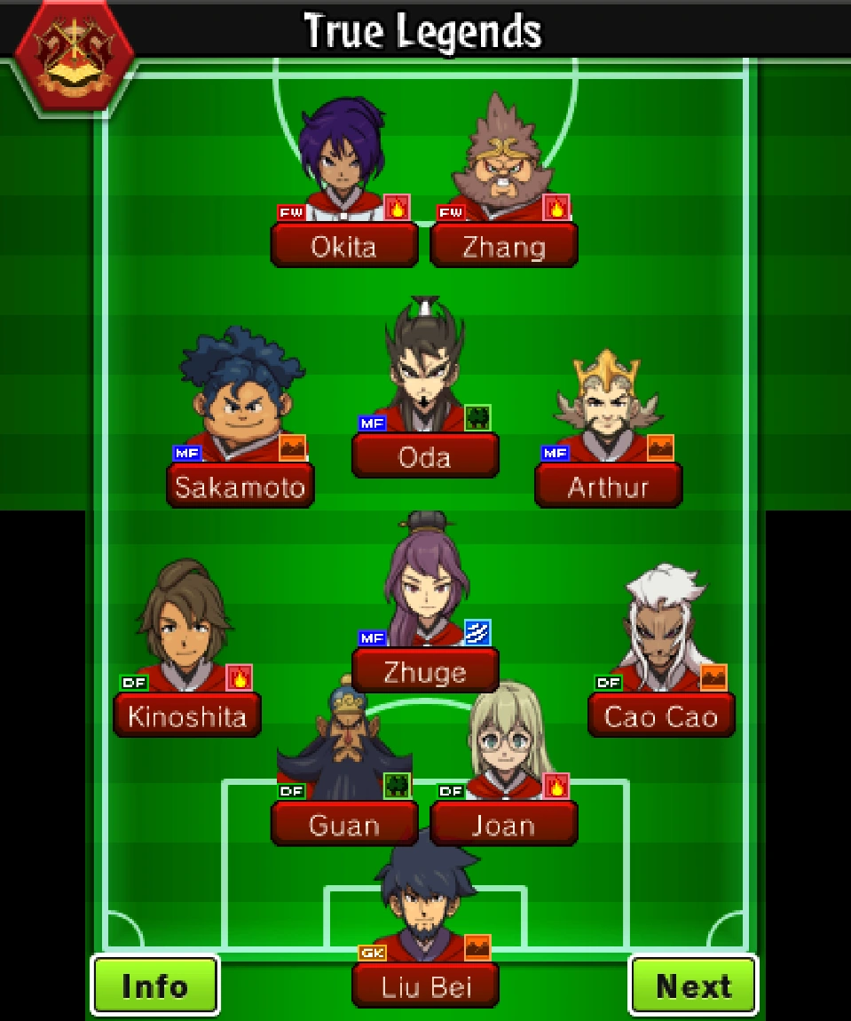 Real Legends | Inazuma Eleven Wiki | Fandom