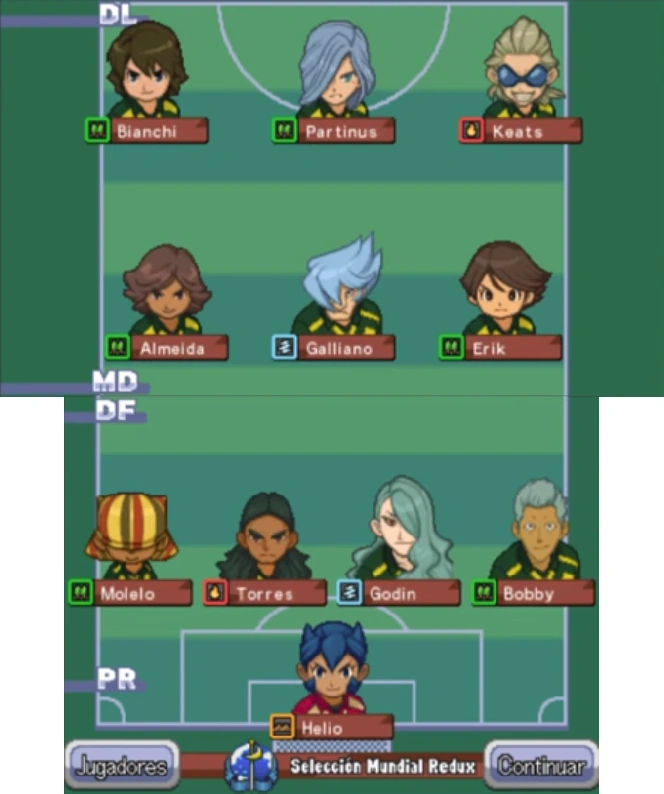 Selección Mundial Redux | Inazuma Eleven Wiki | Fandom