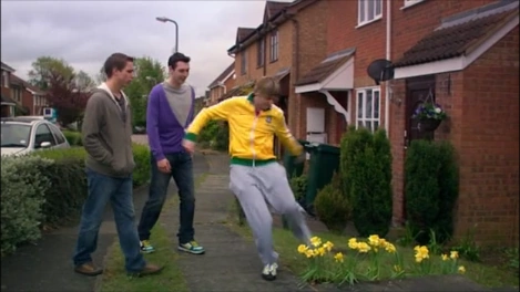 Destruction of the neighbourhood gardens | The Inbetweeners Wiki | Fandom