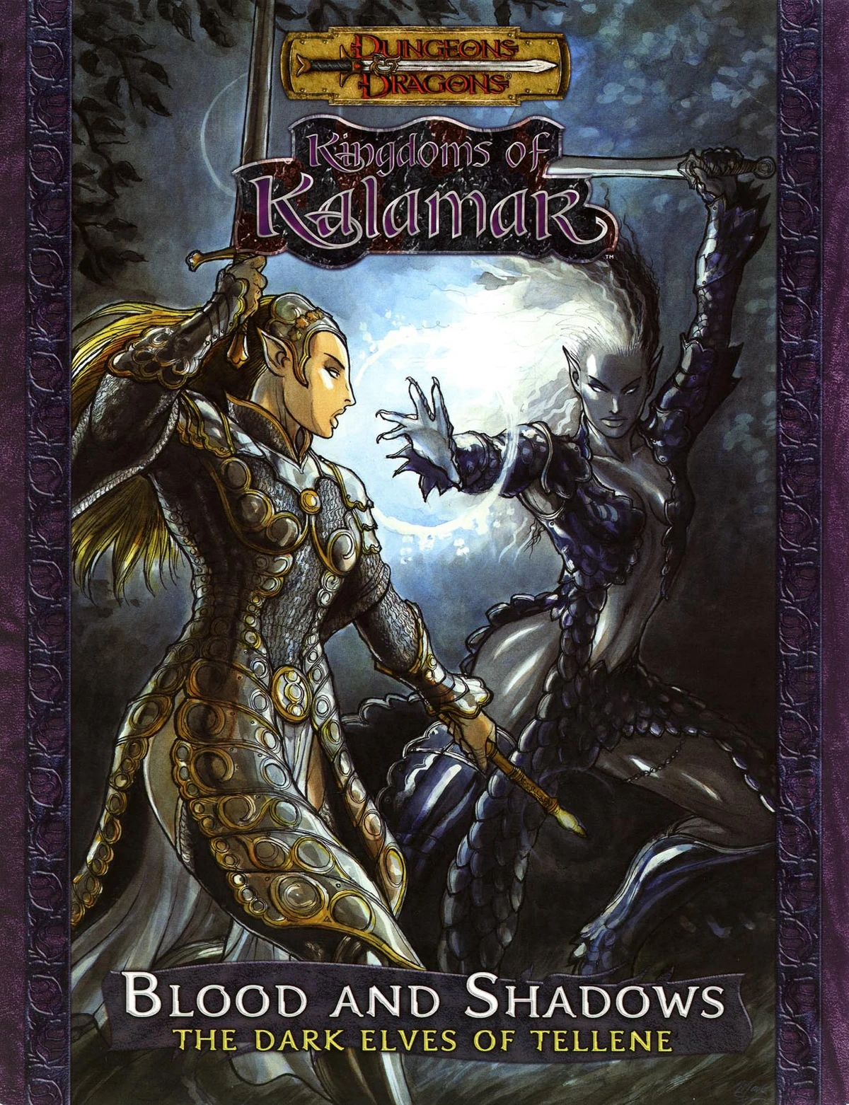 Blood & Shadows: The Dark Elves of Tellene | Dungeons and Dragons Wiki ...