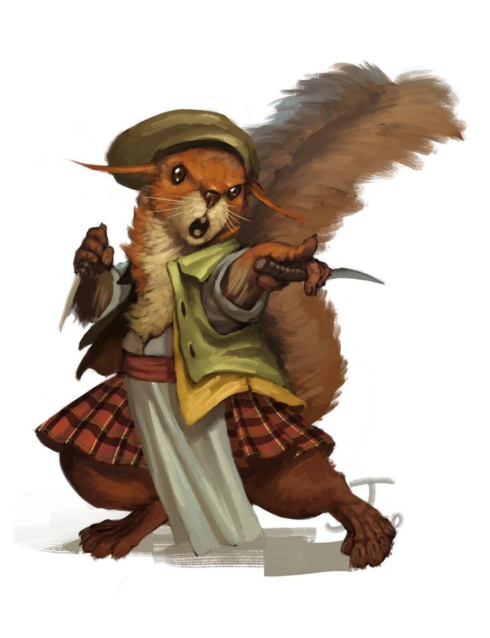 Squirrelfolk | Dungeons and Dragons Wiki | Fandom
