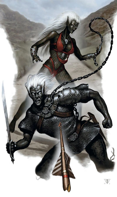 Drow (Greyhawk) | Dungeons and Dragons Wiki | Fandom