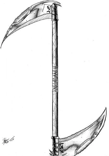 Doppia-Falce (Oggetto Homebrew) | Dungeons and Dragons Wiki | Fandom