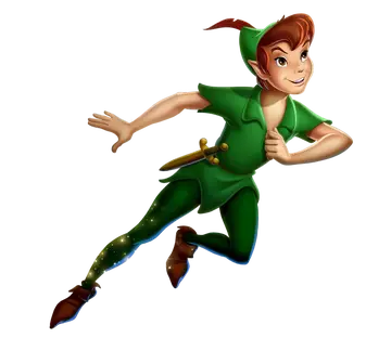 peter pan flying