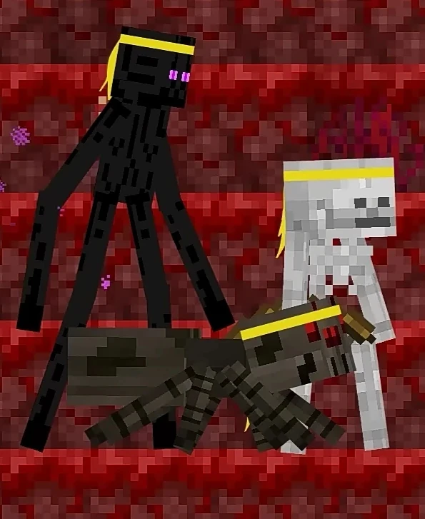 Endie, Skellington and Spider | Inconsistently Admirable Wiki | Fandom